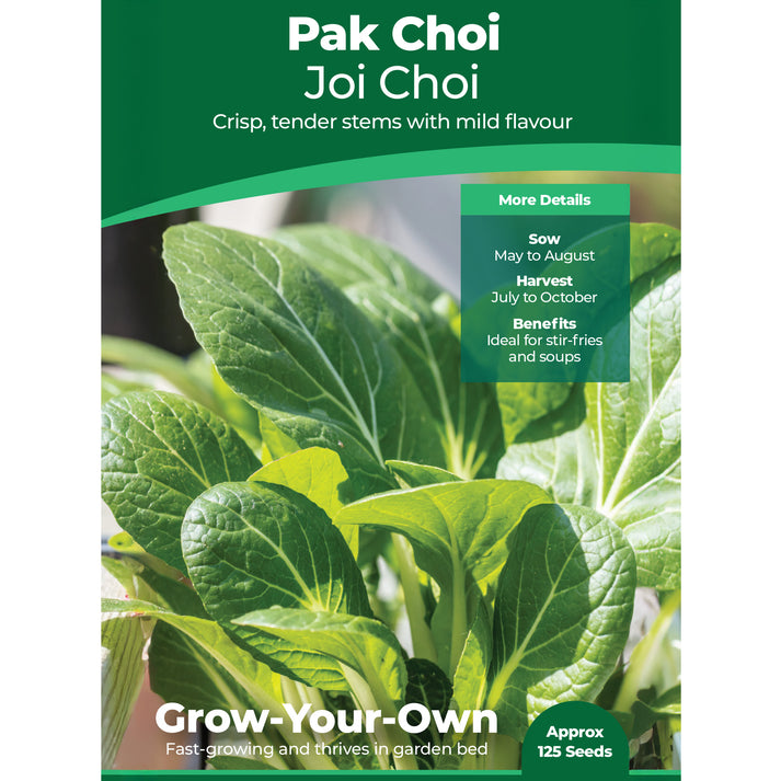 Pak Choi Joi Choi F1 | Grow Your Own | Free UK Delivery – Gardeners Dream