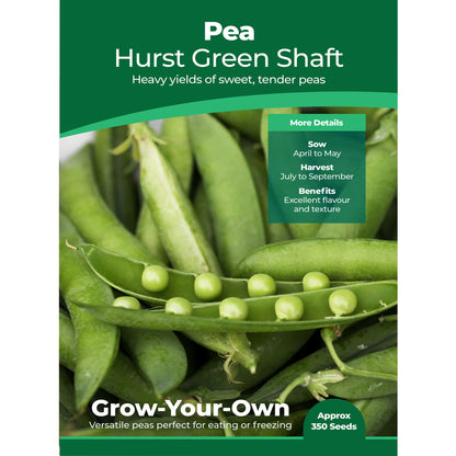 Hurst Green Shaft Pea Seeds | Annuals | Free UK Delivery – Gardeners Dream