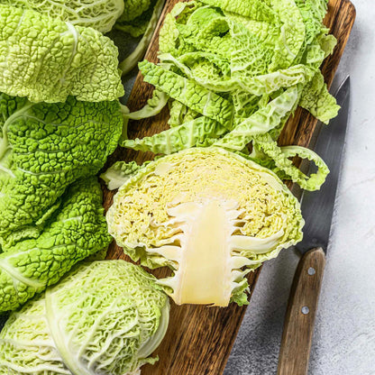 Vertus Savoy Cabbage Seeds | Winter Veg | Free UK Delivery – Gardeners ...