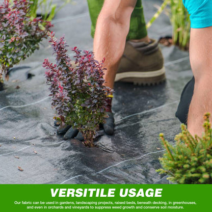3m Wide Heavy Duty Weed Control Fabric | Ground Cover – Gardeners Dream