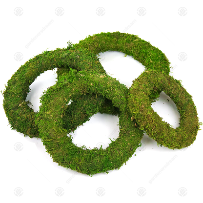 Padded Moss Effect Wreath Rings | Wreath Supplies – Gardeners Dream