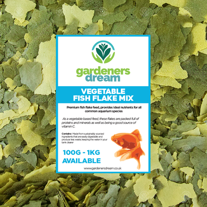 Gardeners Dream Vegetable Flake Mix | Fish Food