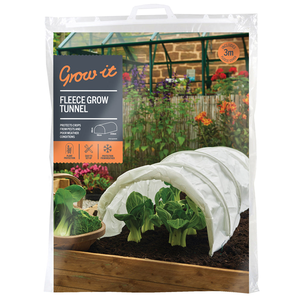 Gardman Grow it Fleece Grow Tunnel Frost Protection | Free UK Delivery ...