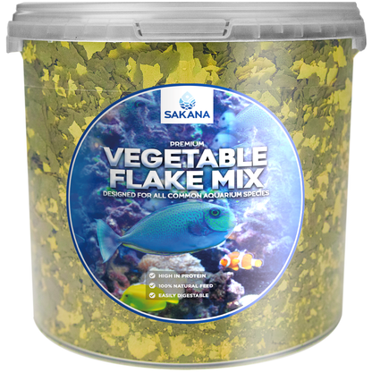 Sakana Vegetable Flake Mix (Tubs) | Fish Food – Gardeners Dream